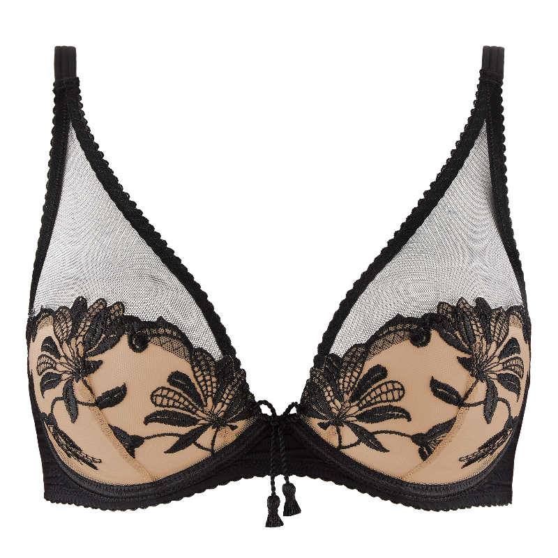 Podprsenka triangle nevyztužená Aubade Lovessence - luxusní spodní ...